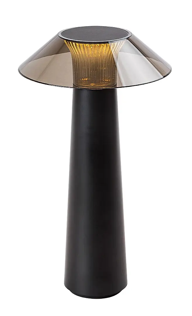 RABALUX Assen Spoljna stona lampa, Punjiva, LED, IP44, 5W, 40lm, Crna