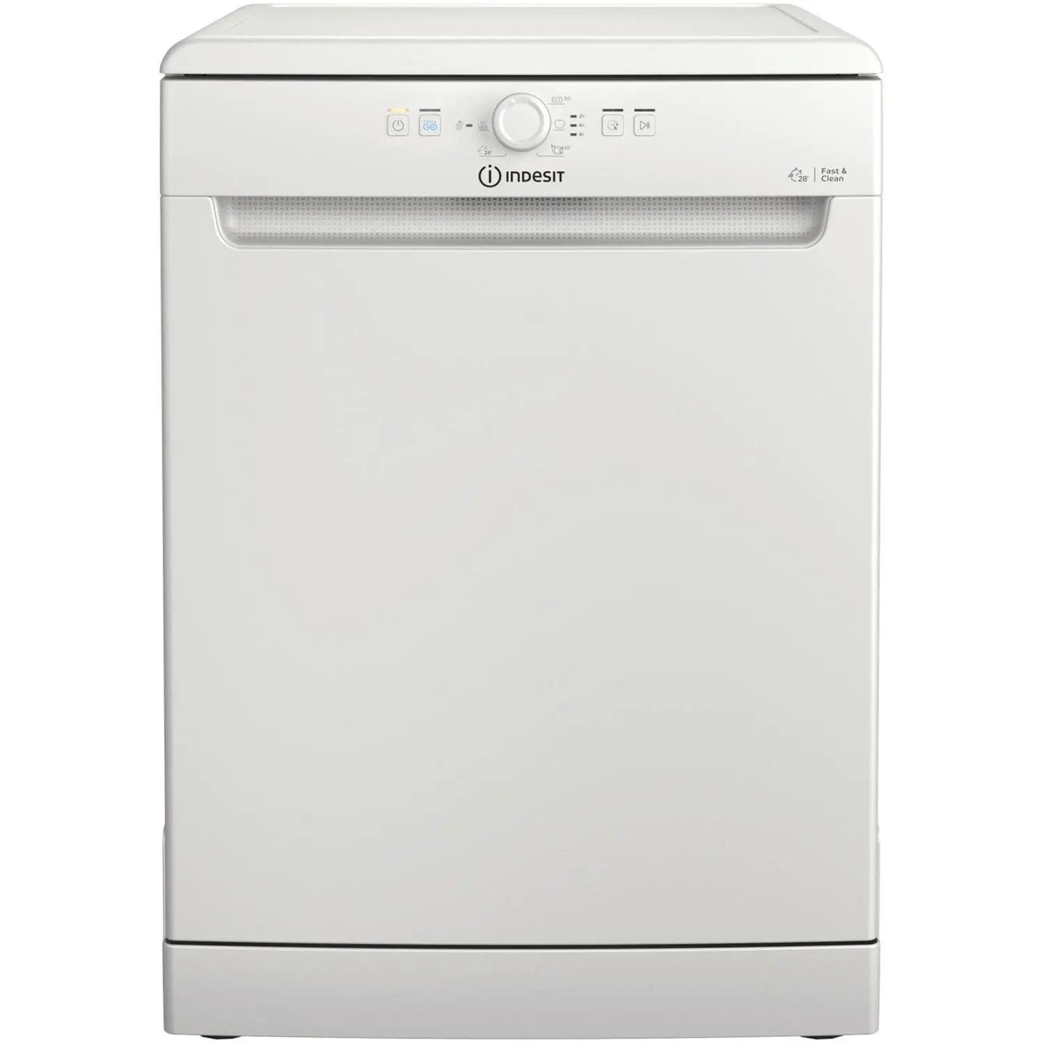 Indesit D2F HK26 Mašina za pranje sudova, 6 programa, 14 kompleta, 60cm, Bela