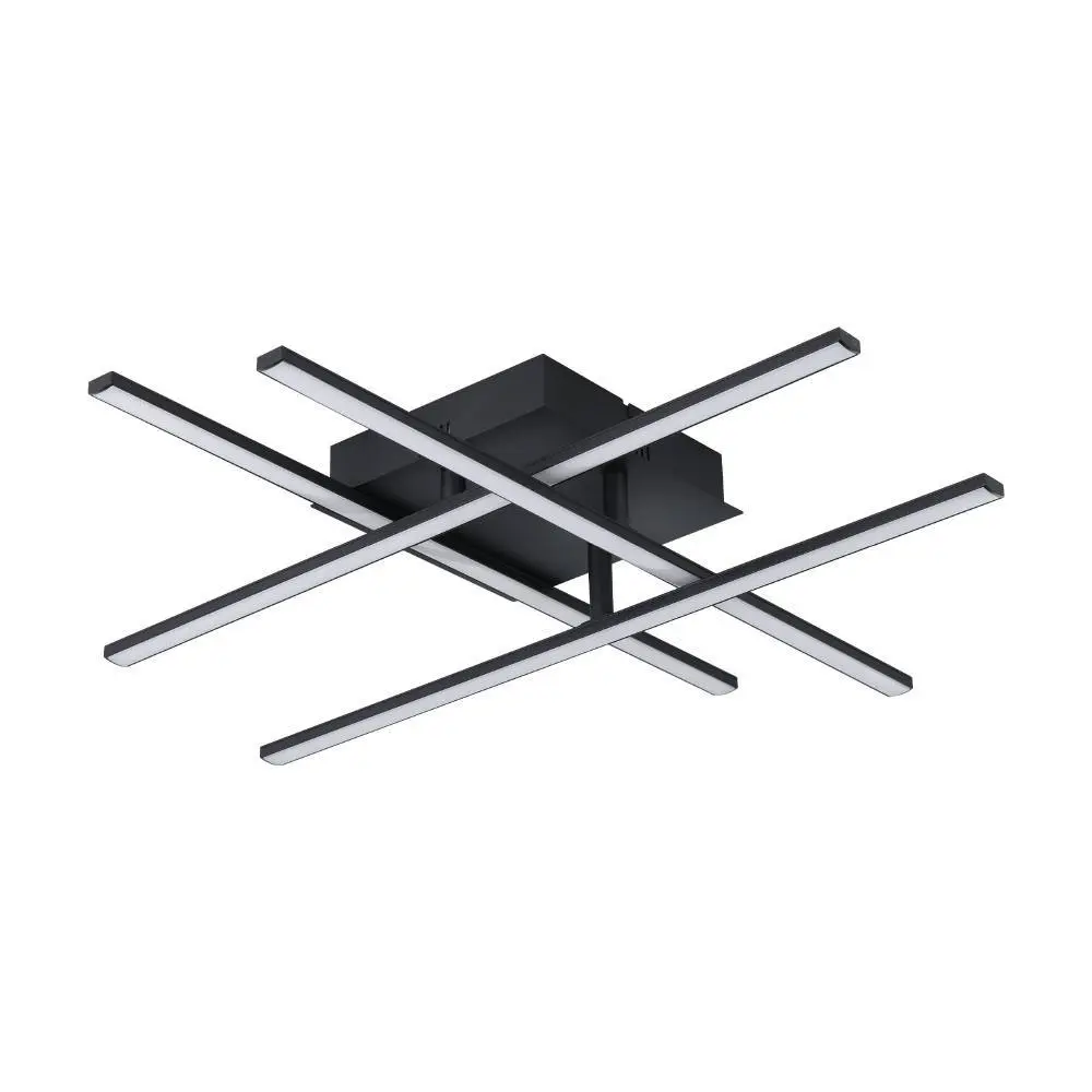 EGLO Lasana 3 Plafonjera, LED, 21W, IP20, Crna