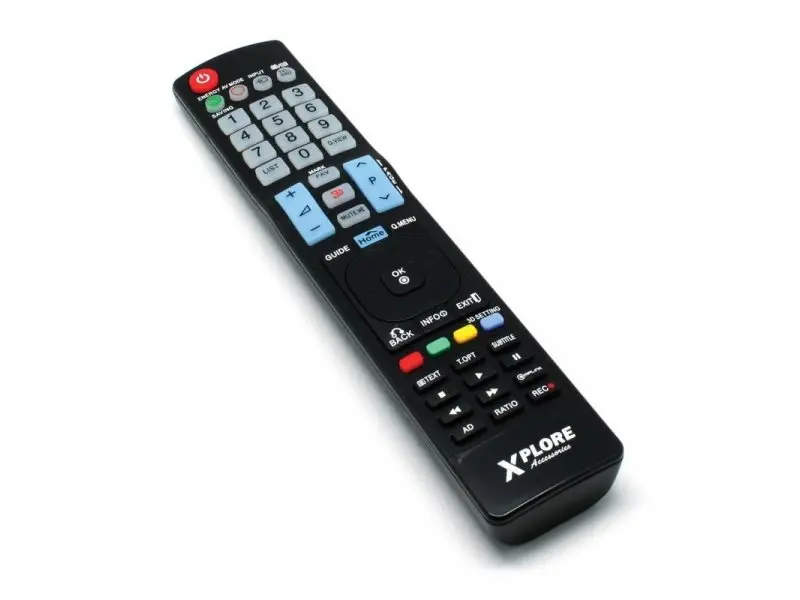 XPLORE XP2290 Daljinski upravljač za LG TV, Crni