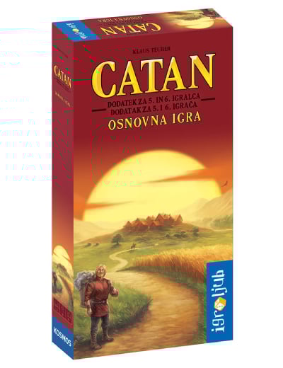 Društvena igra - Catan 5/6 Igrača