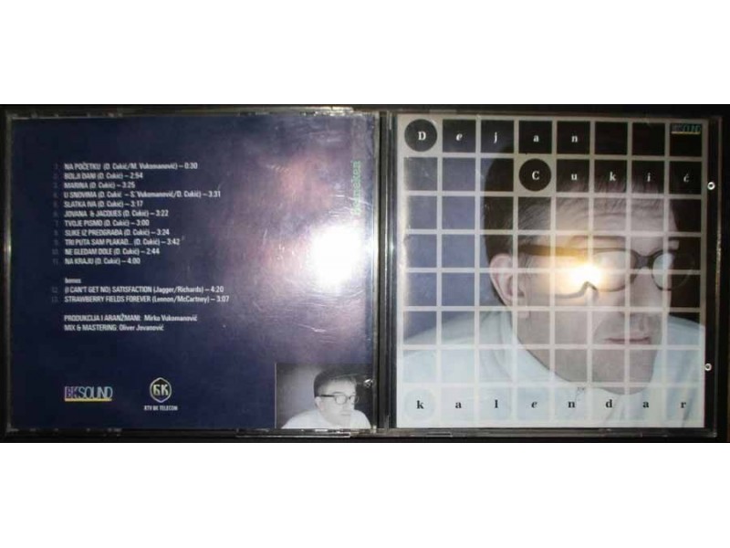 Dejan Cukic-Kalendar CD (2001)