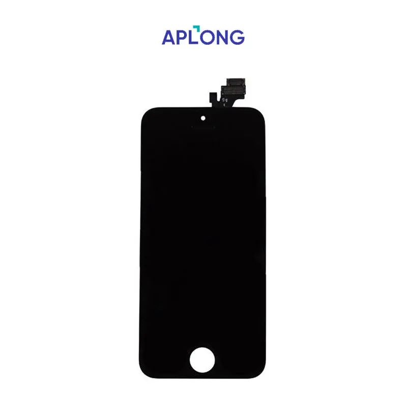 APLONG LCD za telefon iPhone 5 + touch screen, High brightness, Crni