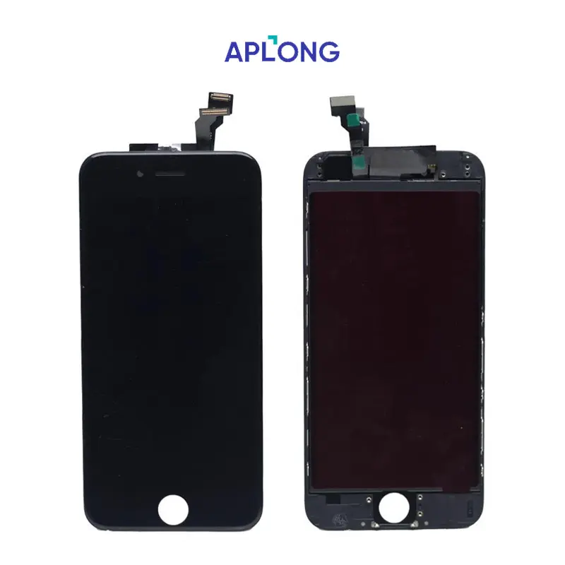 APLONG LCD za telefon iPhone 6 + touch screen, Wide color gamut, Crni