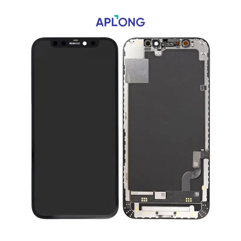 APLONG LCD za iPhone 12 Mini + Touch screen, HARD OLED, Crni