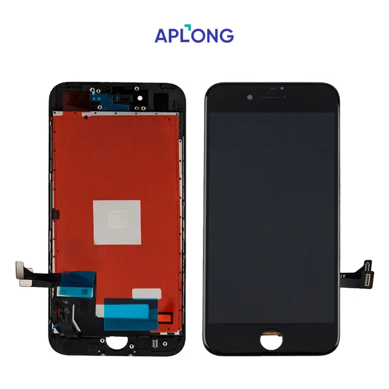 APLONG LCD za telefon IPhone 6S + touch screen, Wide color gamut, Crni