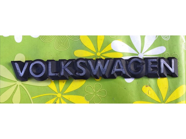 Oznaka VOLKSWAGEN za VW Golf 2
