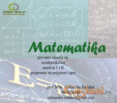 Matematika - privatni časovi