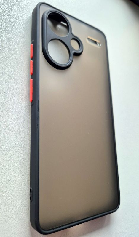 TPU maska BORDER za Xiaomi Redmi Note 13 Pro Plus 5G 2023 (6.67") CRNA