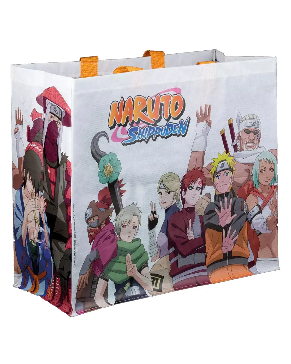 KONIX Torba za kupovinu Naruto Shippuden beli