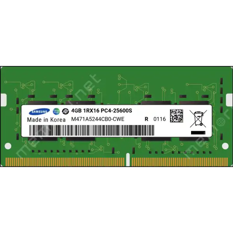 Memorija SODIMM DDR4 4GB 3200MHz Samsung – Bulk