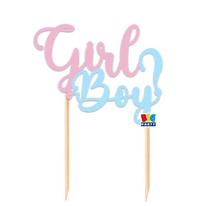 Girl or boy toper za tortu