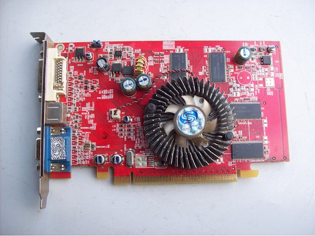 Sapphire ATI X550 256 mb,128 bit. pci-e