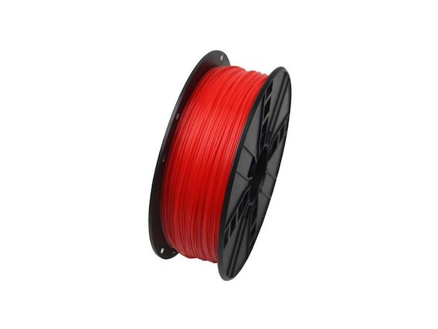 3DP-PLA1.75-01-FR PLA Filament za 3D stampac 1.75mm, kotur 1KG, plamen sjajan Red