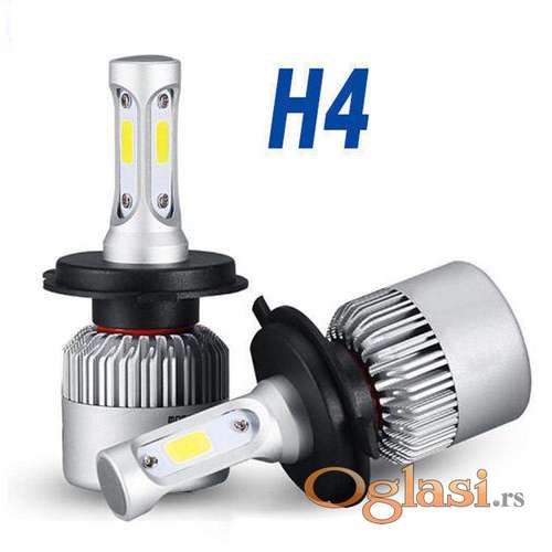 H4 led sijalice sa ventilatorom 36W,8000 lumena, 12V-24V