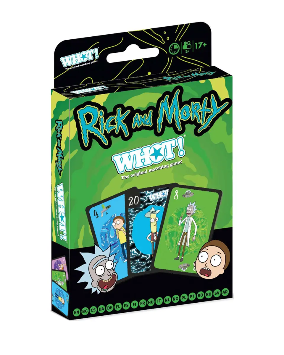 WINNING MOVES Karte WHOT! Rick and Morty