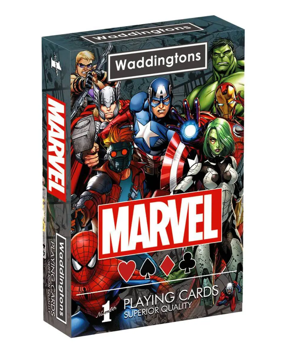WINNING MOVES Karte Waddingtons No. 1 Marvel Universe