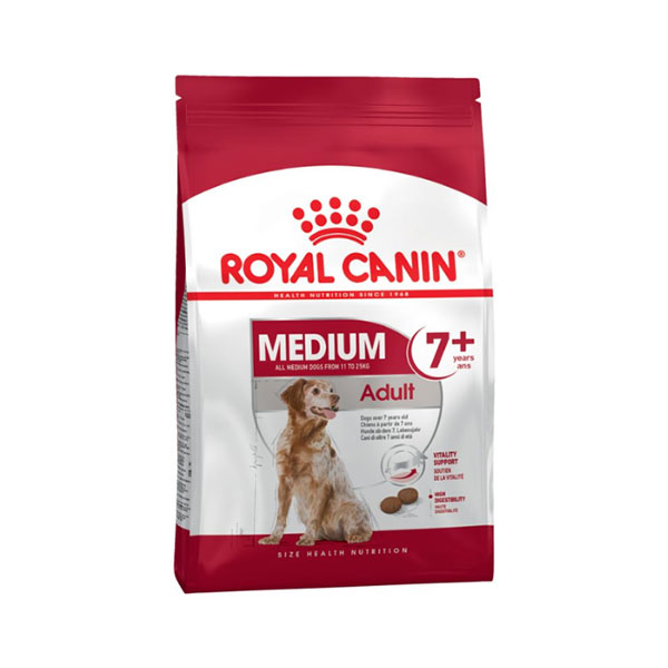 Hrana za pse Medium Adult 7plus 4kg Royal Canin RV0183