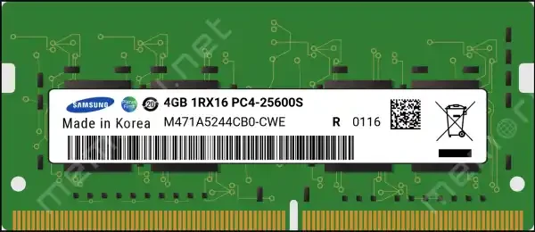 Memorija SODIMM DDR4 4GB 3200MHz Samsung - Bulk