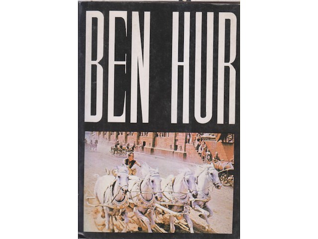 BEN HUR / LEWIS WALLACE + slika glumca ČARLTON HESTON