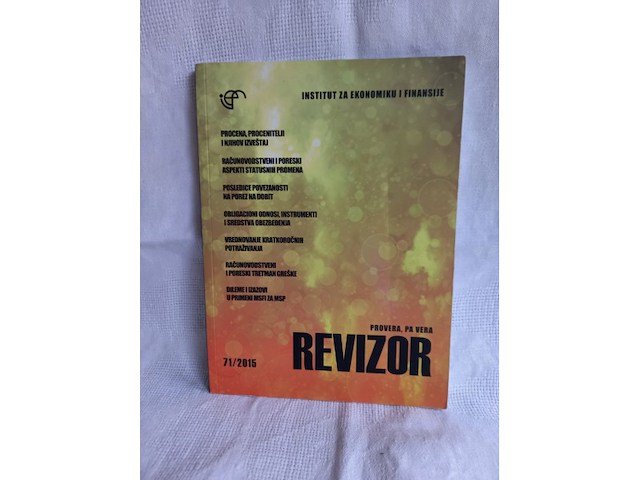 Revizor 71/2015
