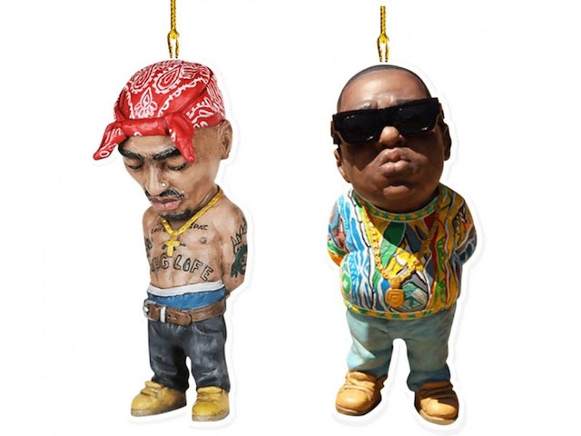 Tupac i Biggie, set 2x priveska