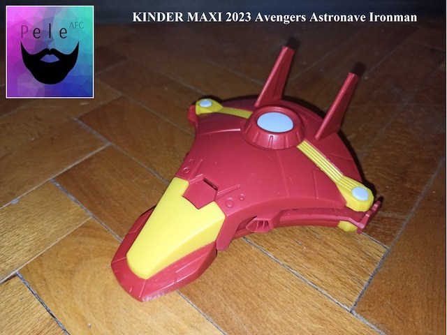 KINDER MAXI 2023 Avengers Astronave Ironman