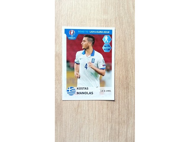 Road to Euro 2016 Panini sličica broj 115