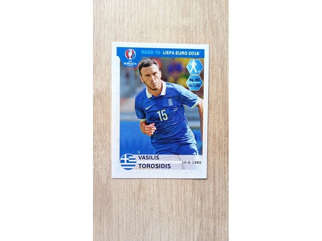 Road to Euro 2016 Panini sličica broj 114