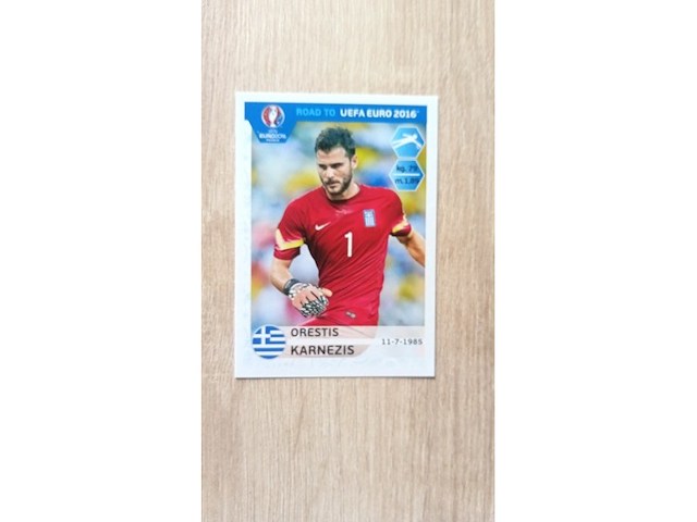 Road to Euro 2016 Panini sličica broj 113