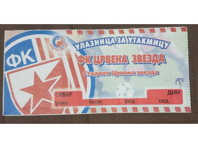 FUDBAL: CRVENA ZVEZDA - OBILIC 05.05.2001