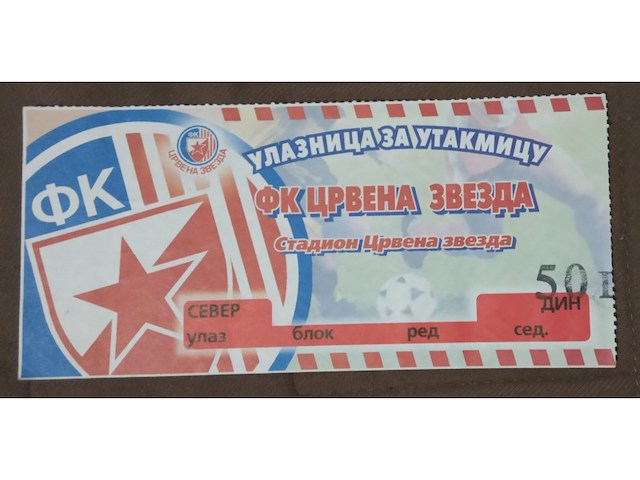 FUDBAL: CRVENA ZVEZDA - MLADOST (Lucani) 24.04.2002