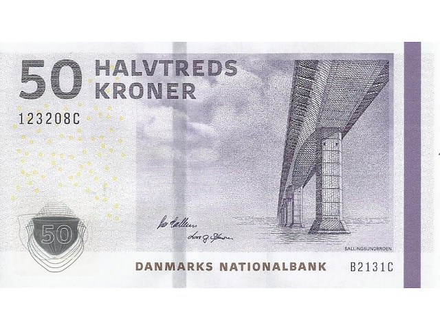 Danska 50 kruna 2013. UNC