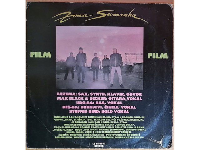 LP FILM - Zona sumraka (1982) G+