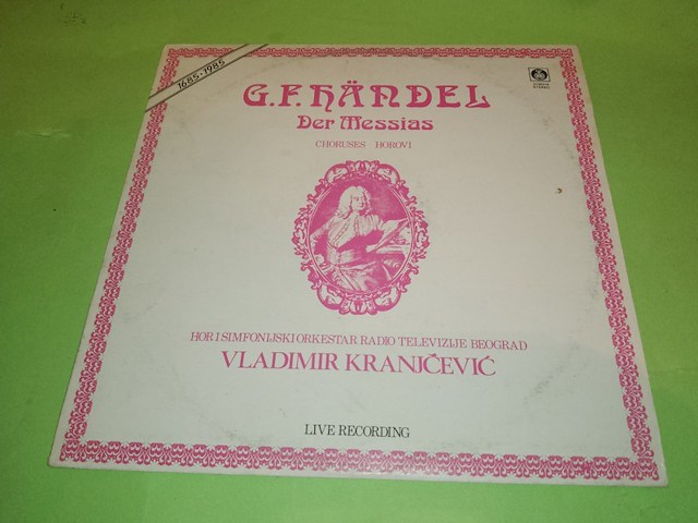 G. F. Händel Hor I Simfonijski Orkestar Radio Televi