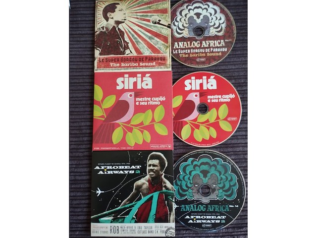 The Bariba Sound+Siriá+Afrobeat Airways 2 - 3 Cds