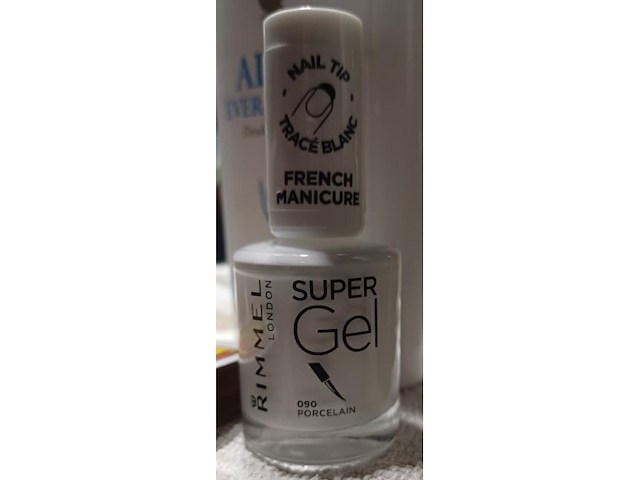 Super gel za `frenč-manikir`, NOV, Rimmel