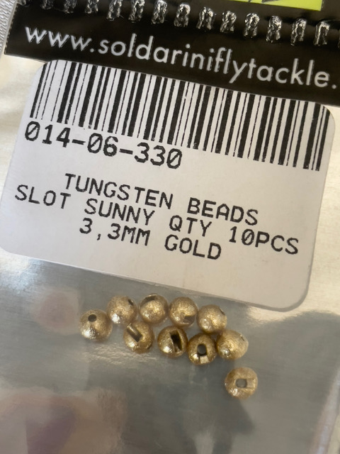 SOLDARINI FLY SUNNY BEAD GOLD 3MM