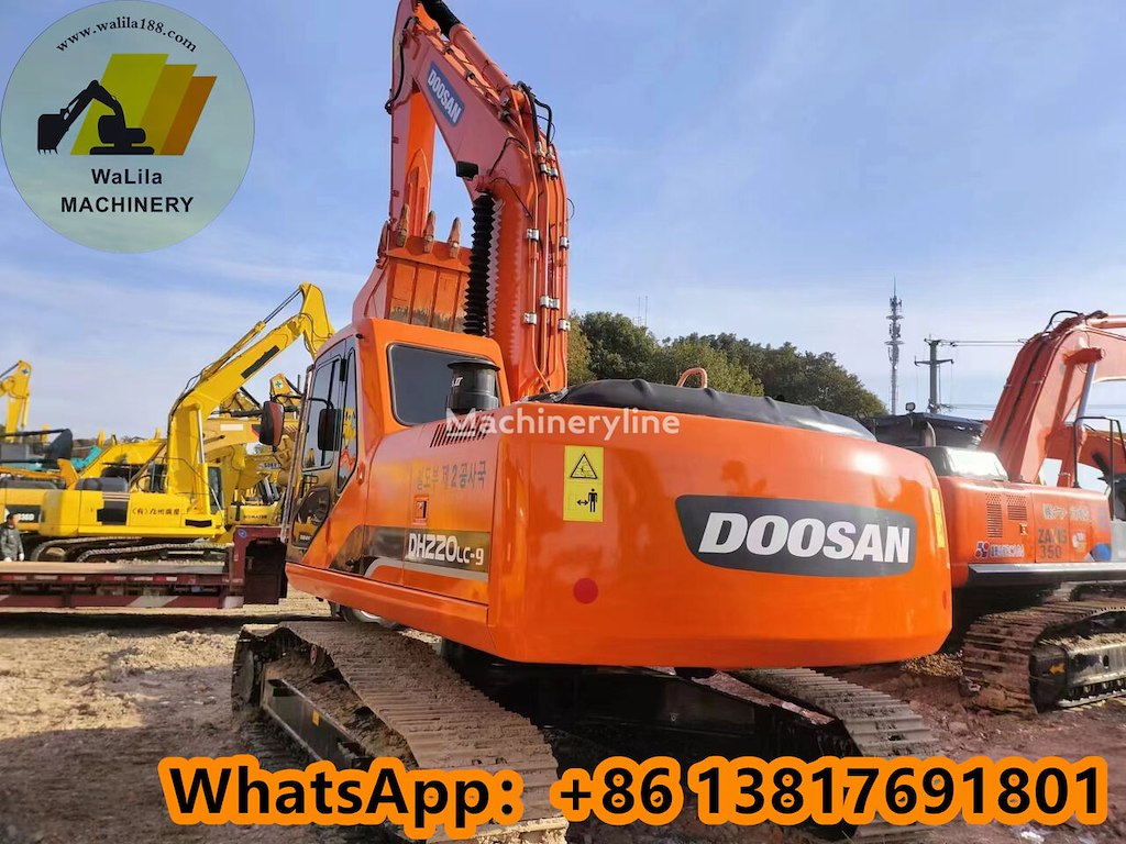 Doosan DH220 bager guseničar