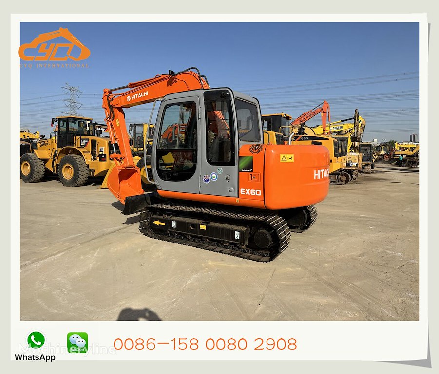 Hitachi EX60-5 mini bager