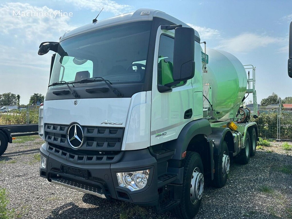 Novi IMER Group na šasiji Mercedes-Benz Arocs 3540 kamion s mešalicom za beton