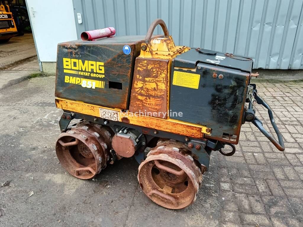 BOMAG BMP 851 remote controlled duo roller wals walz valjak za asfalt
