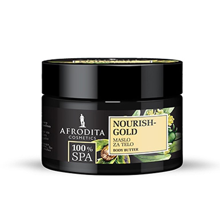 AFRODITA 100% SPA NOURISH GOLD Maslac za telo 200ml