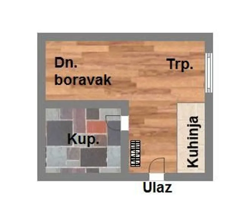 Prodaja, stan, 22m2, Novi Sad