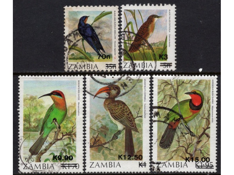 Zambia 1989. Fauna