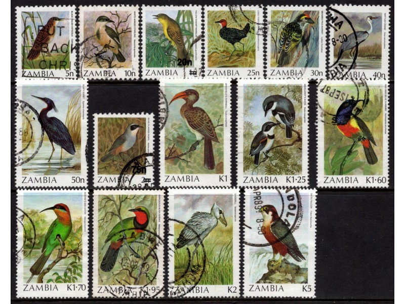 Zambia 1987. Fauna