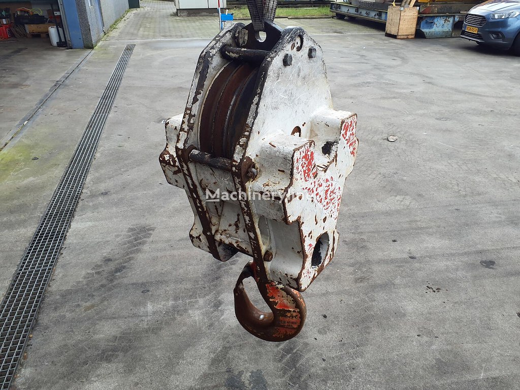 Terex Hookblock 16mm 3 sheave 35T kuka za dizalice za autodizalice
