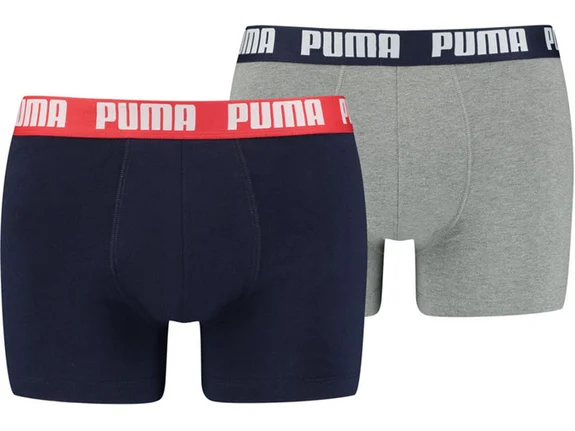 Puma Muške bokserice Basic 2 pakovanja 521015001-036