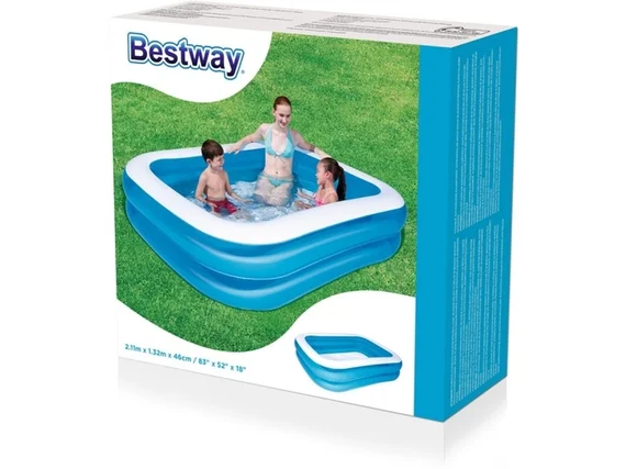 Bestway Bazen 211x132x46cm 2 ring PVC