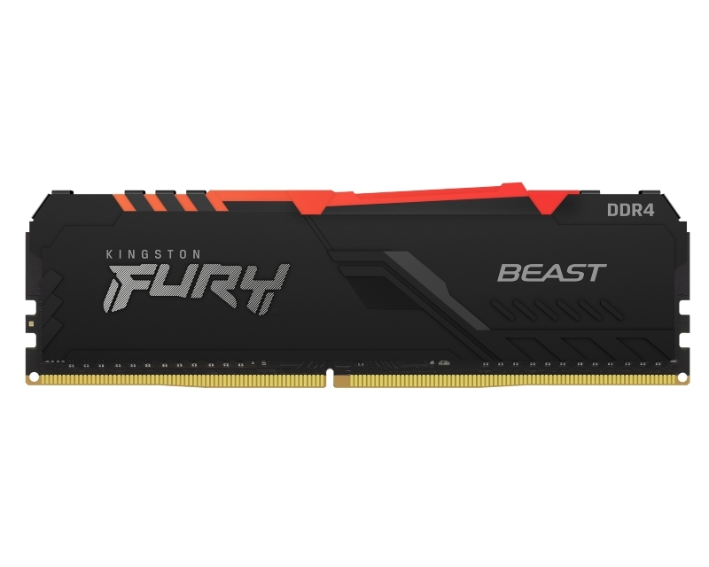 KINGSTON DIMM DDR4 8GB 3200MT/s KF432C16BBA/8 Fury Beast RGB
